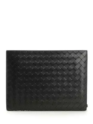 Bottega Veneta Woven Document Holder With Strap