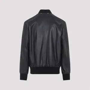 Paul Smith Leather Bomber Jacket