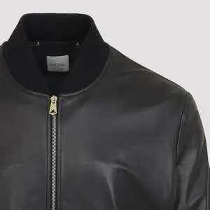 Paul Smith Leather Bomber Jacket