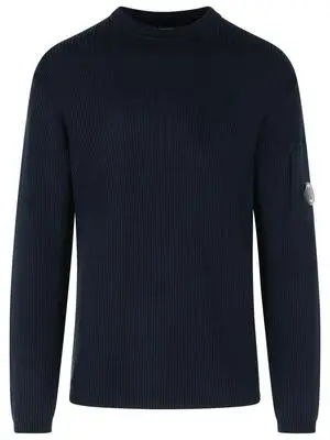 C.P. COMPANY Cotton Sweater - Blue