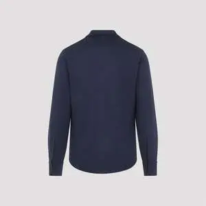 TOM FORD Bland Military Shirt - Blue