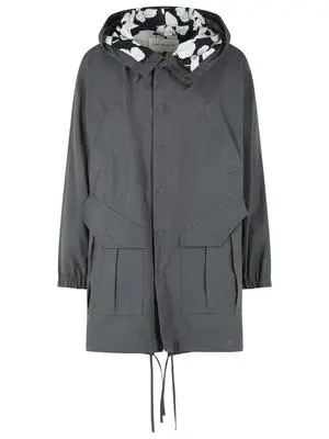 Dries Van Noten Cotton Parka - Gray