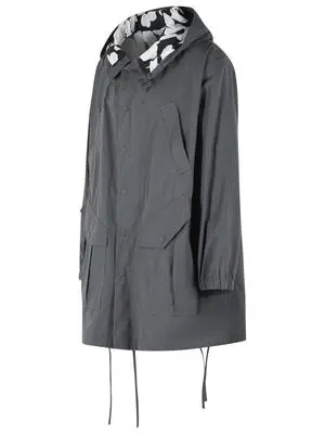Dries Van Noten Cotton Parka - Gray