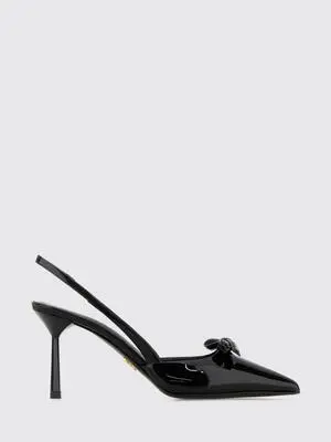 PRADA Prada Women Prada Patent Leather Slingbacks With Bow