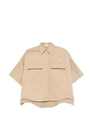 Brunello Cucinelli Pocket Shirt - Brown