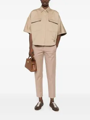 Brunello Cucinelli Cotton Shirt - Brown