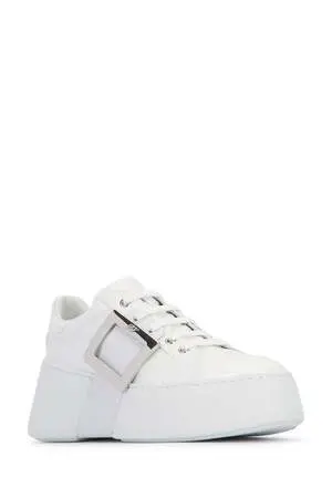 ROGER VIVIER Viv Skate High Abs Met Sneakers - Multicolor