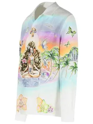 Casablanca Innocence' Linen Shirt