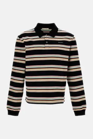 Marni Long-sleeved Polo - Multicolor