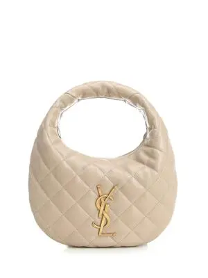 Saint Laurent Icare Hobo Bag - Cream