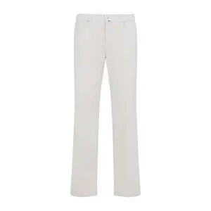 Kiton Corduroy Trousers - White