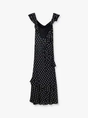 SELF-PORTRAIT Polka-dot Viscose Dress