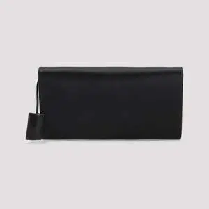 TOM FORD Satin Clutch - Black
