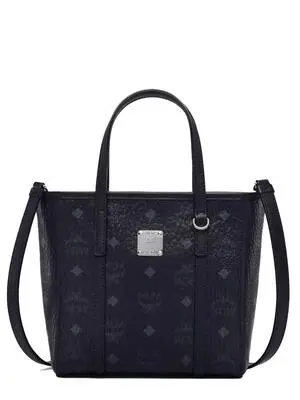 Mcm Toni Top-zip Mini Tote - Black