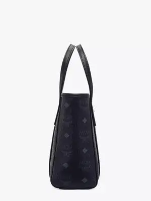 Mcm Toni Top-zip Mini Tote - Black