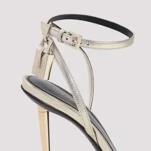TOM FORD Nappa Pointed Naked Sandals