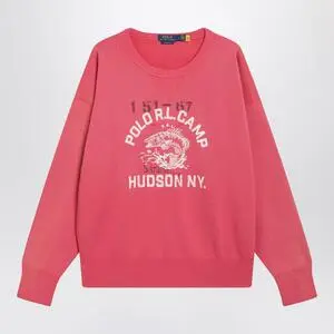 Polo Ralph Lauren Polo Ralph Lauren Light Red Sweatshirt With Logo Print Men Red