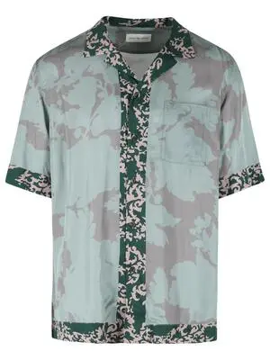 Dries Van Noten Carltone' Viscose Shirt - Green