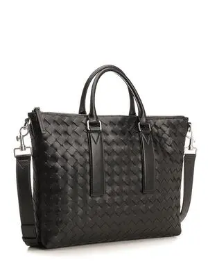 Bottega Veneta Soft Leather Business Bag