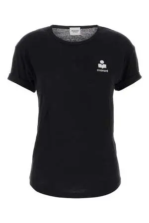 Isabel Marant Étoile Linen T-shirt - Black