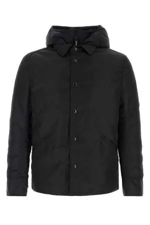 Junya Watanabe Nylon X Cp Company Down Jacket - Black
