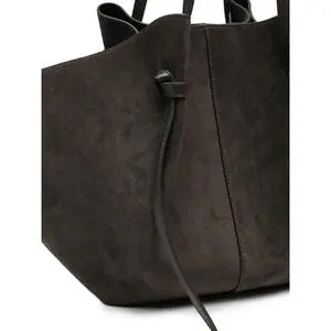 Yuzefi Suede Shoulder Bag - Brown