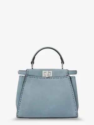 Fendi Peekaboo Mini Leather Crossbody Bag - Multicolor