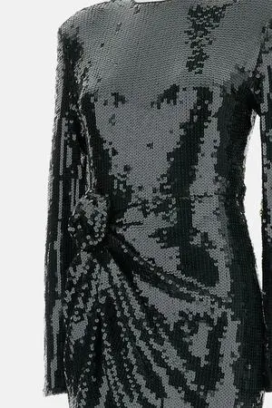 ROTATE BY BIRGER CHRISTENSEN Sequins Long Sleeve Mini Dress - Multicolor