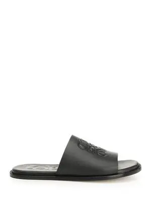 Loewe Anagram Flex Slide - Black