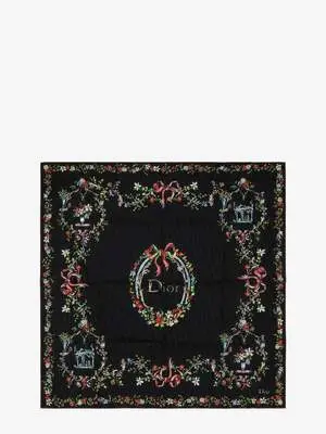 Dior Arabesque Dioriviera 90 Silk Foulard - Multicolor