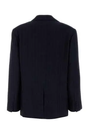 Dries Van Noten Embroidered Wool Blend Birdys Blazer