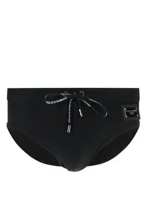 Dolce & Gabbana Speedo Alto - Black