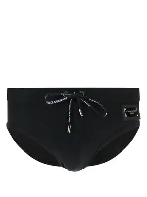 Dolce & Gabbana Speedo Alto - Black