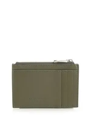 Bottega Veneta Woven Card Holder With Zip