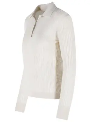 Max Mara Cashmere And Silk Sweater - Cream