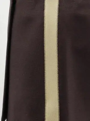 Miu Miu Mohair And Virgin Wool Mini Skirt - Multicolor