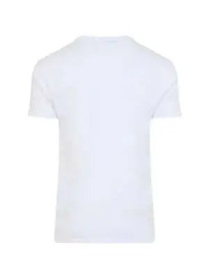 TOM FORD Crew-neck, Short-sleeved T-shirt - White