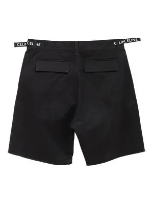 Celine Cargo Cotton Bermuda Shorts