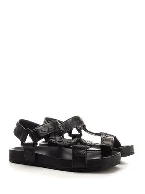 Bottega Veneta Leather Sandal