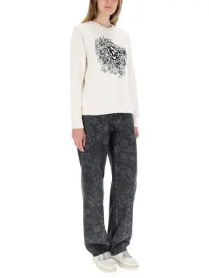 GOLDEN GOOSE Sweatshirt With Embroidery