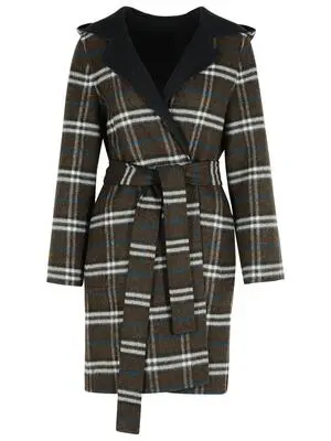 Burberry Hampshire' Reversible Wool Coat