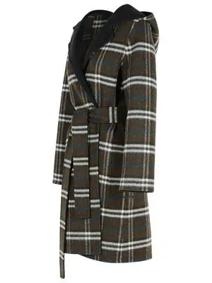 Burberry Hampshire' Reversible Wool Coat