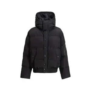 Balmain Coats Padded Coats - Black