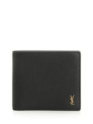 Saint Laurent East/west Wallet - Black
