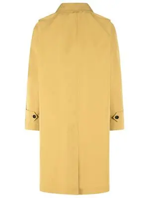 Burberry Hamper' Long Cotton Raincoat