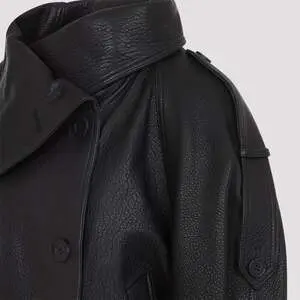 Acne Studios Leather Bomber Jacket