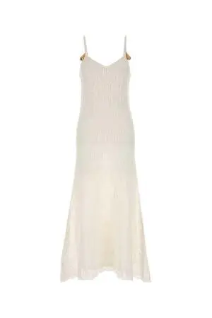 Bottega Veneta Lace Dress - White
