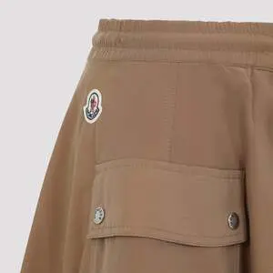 Moncler Technical Cotton Flared Cargo Skirt