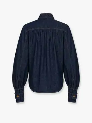 Zimmermann Cargo Denim Shirt - Multicolor