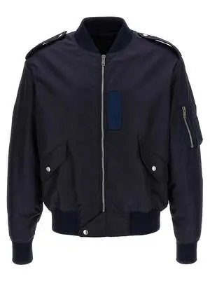 Givenchy Marine' Bomber Jacket - Blue
